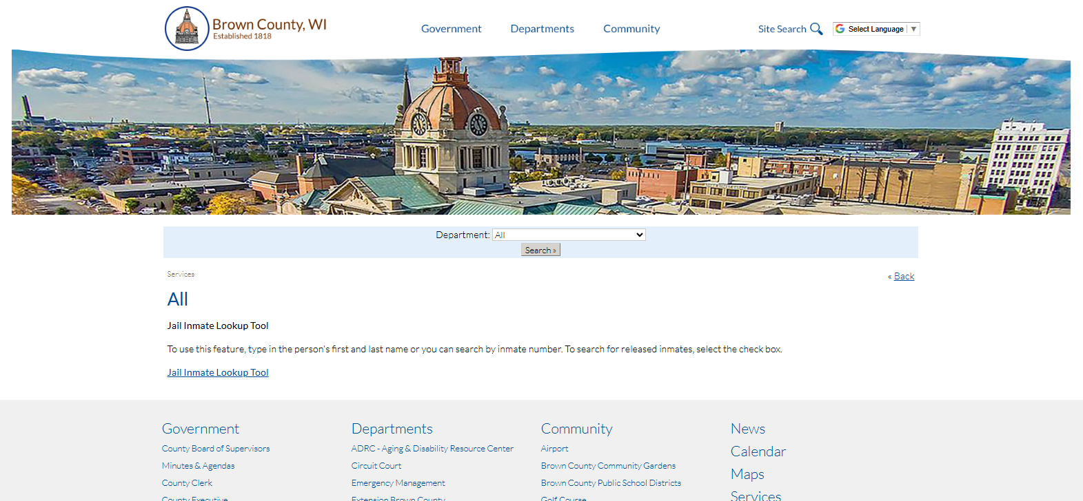 Wisconsin Inmate Locator - Wisconsin Inmate Locator