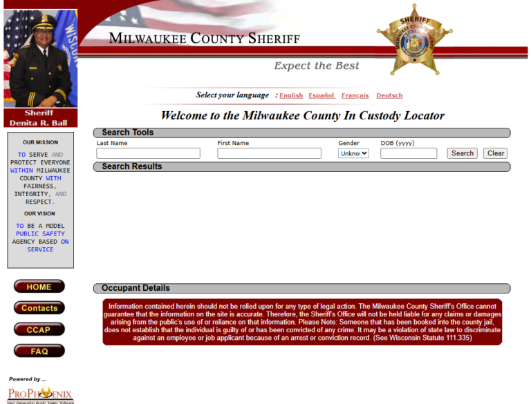 Wisconsin Inmate Locator - Wisconsin Inmate Locator